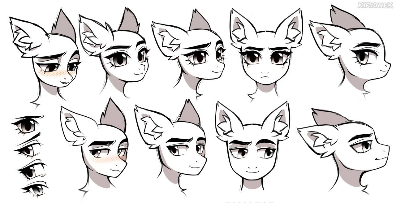 #2551588 - safe, artist:kirionek, pony, practice, sketch, sketch dump ...