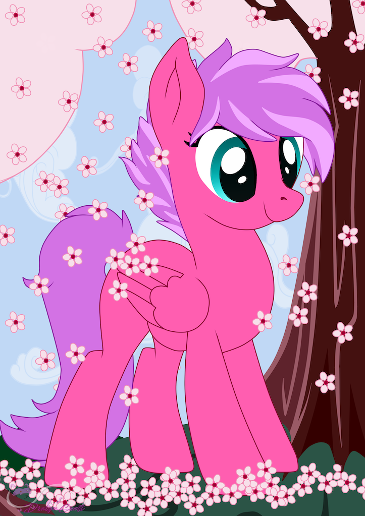 #2552969 - safe, artist:dratze, oc, oc:violet moonlight, pegasus, pony ...