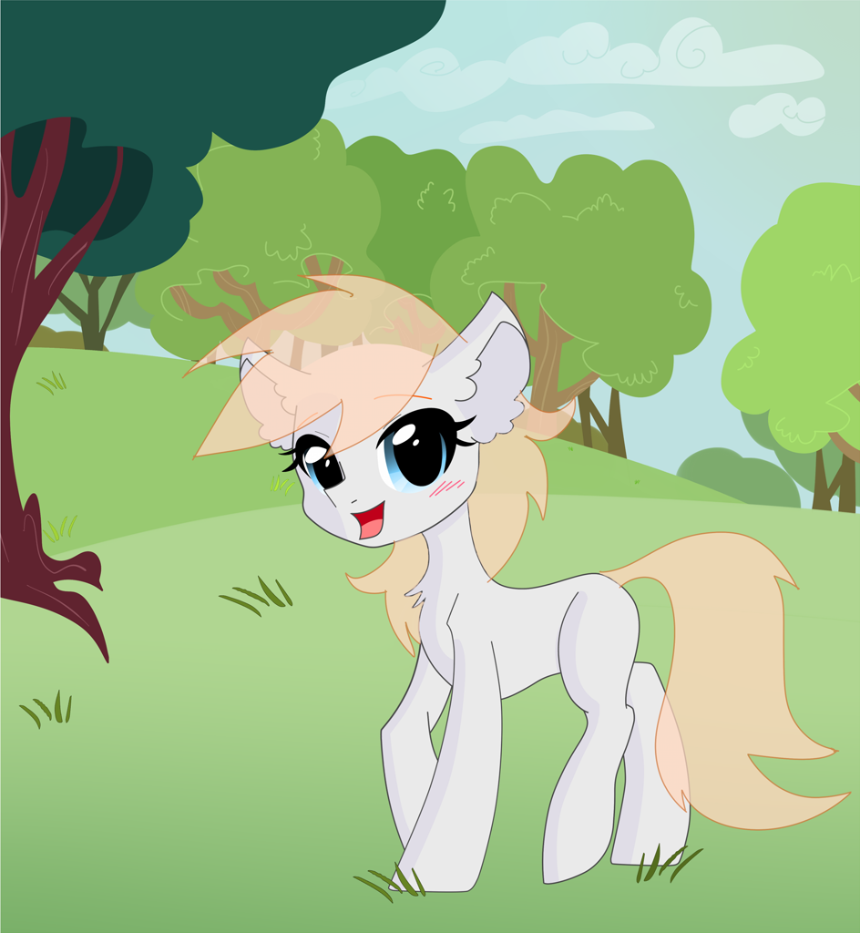 #2554220 - safe, oc, earth pony, pony, blushing, commission, your ...