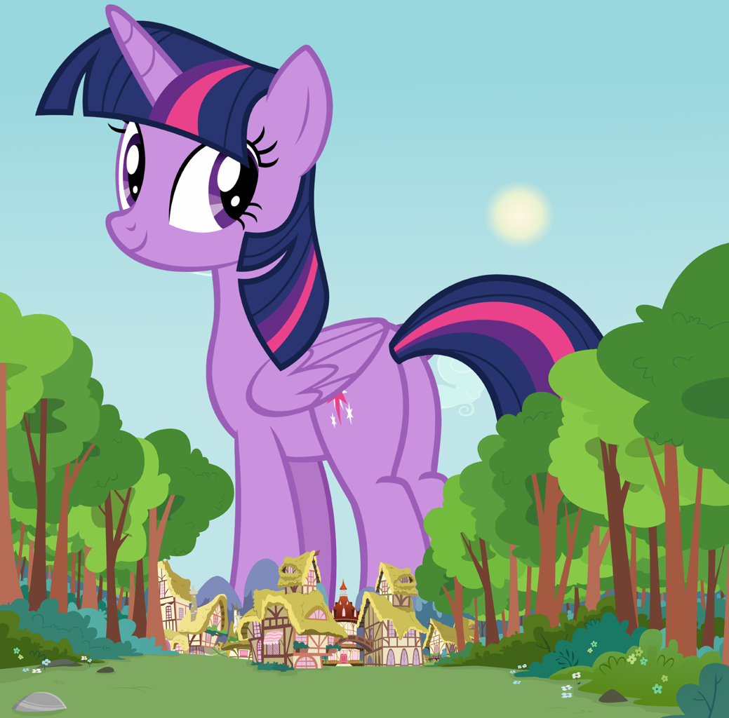 #2556138 - safe, artist:andoanimalia, artist:thegiantponyfan, twilight ...