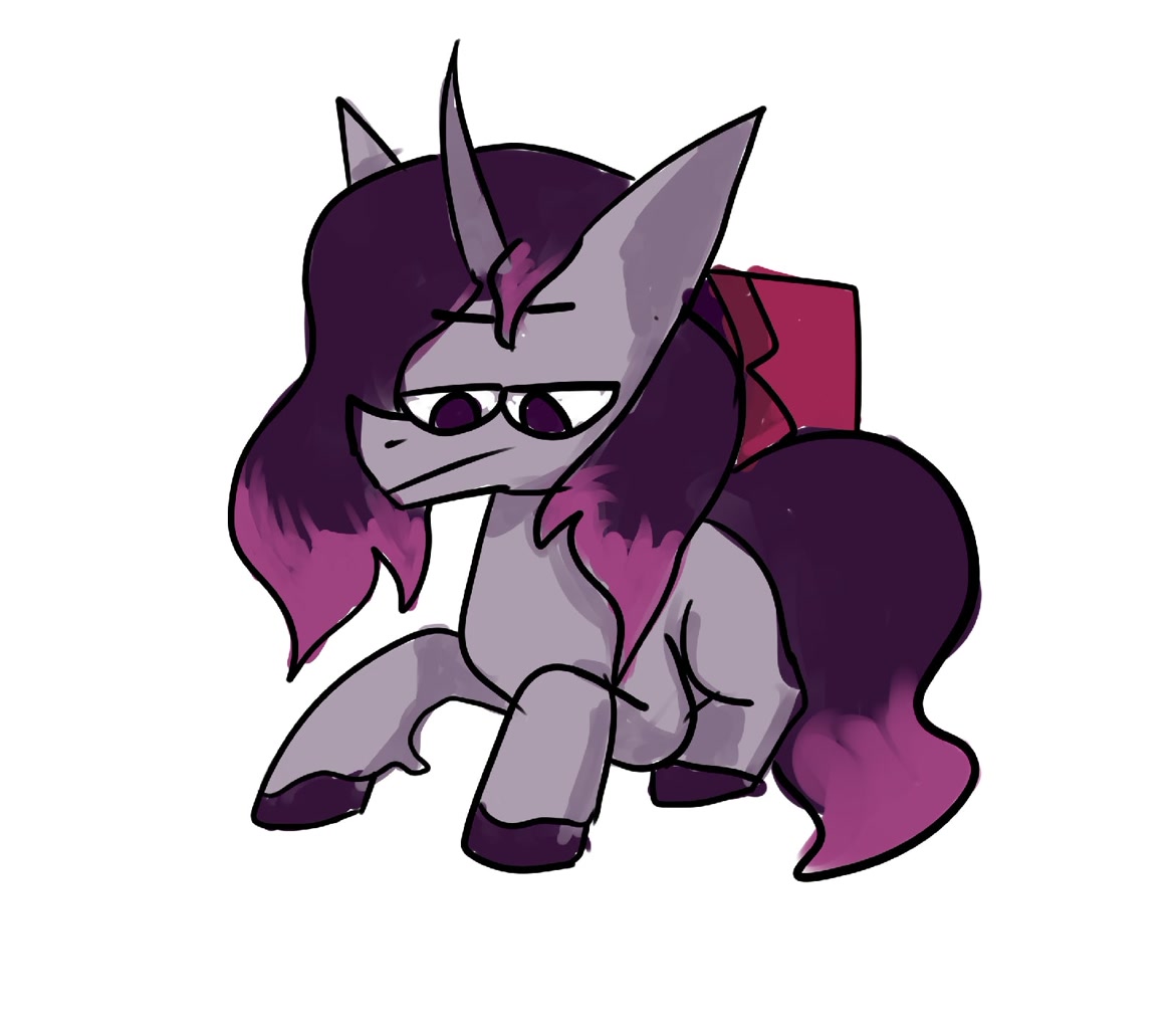 #2556566 - safe, artist:kusochekcat, oleander (tfh), pony, unicorn ...