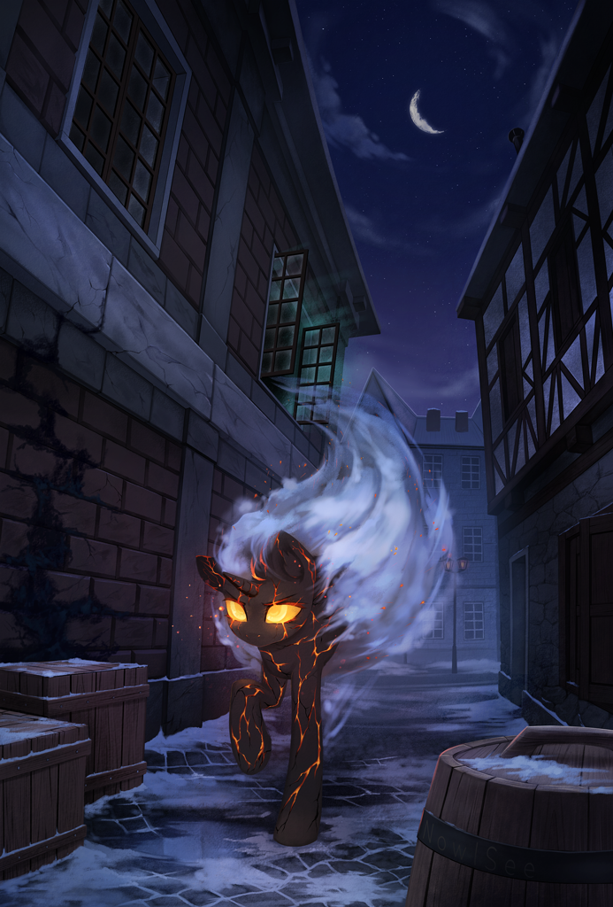 #2557148 - safe, artist:inowiseei, oc, oc only, oc:cinderheart ...