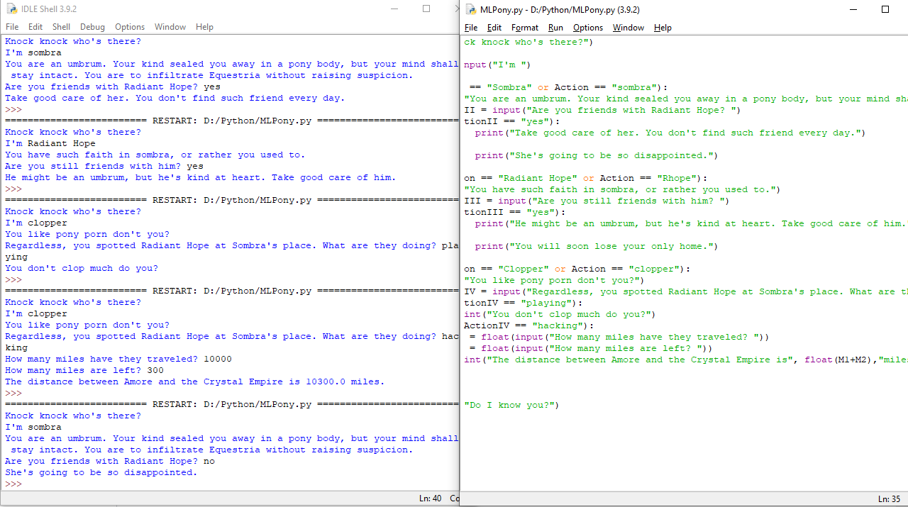 #2558499 - safe, artist:billystorm, idw, king sombra, radiant hope, g4 ...