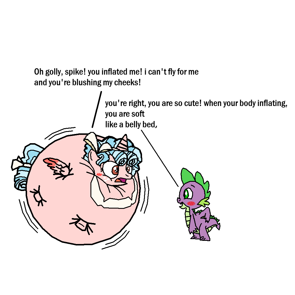 #2558775 - suggestive, artist:theinflater19, cozy glow, spike, alicorn ...