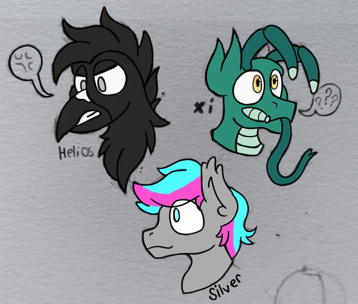 #2543024 - safe, artist:drheartdoodles, oc, oc:helios, oc:quantum ...