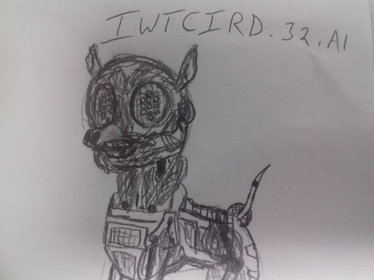 #2543568 - safe, artist:dhm, rainbow dash, pony, robot, robot pony ...