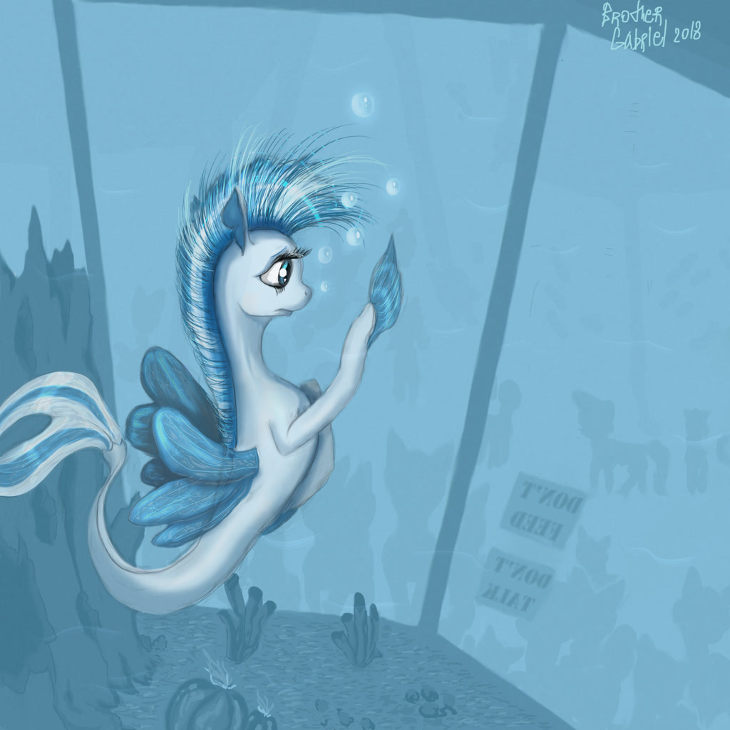 #2545998 - safe, artist:brothergabr, oc, oc only, seapony (g4 ...