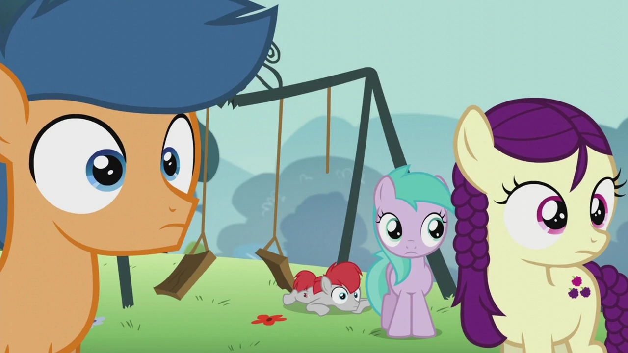 #2547245 - safe, screencap, aura (g4), boysenberry, first base, train ...