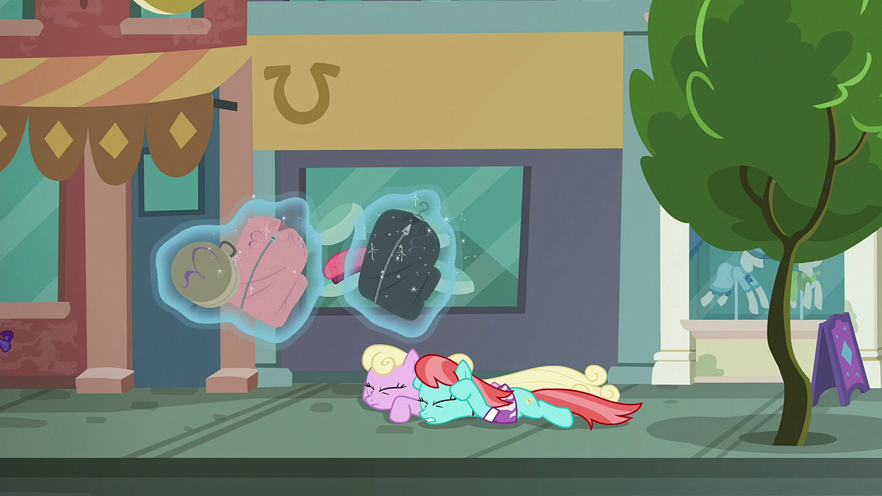 #2561913 - safe, screencap, luckette, strawberry ice, earth pony, pony ...