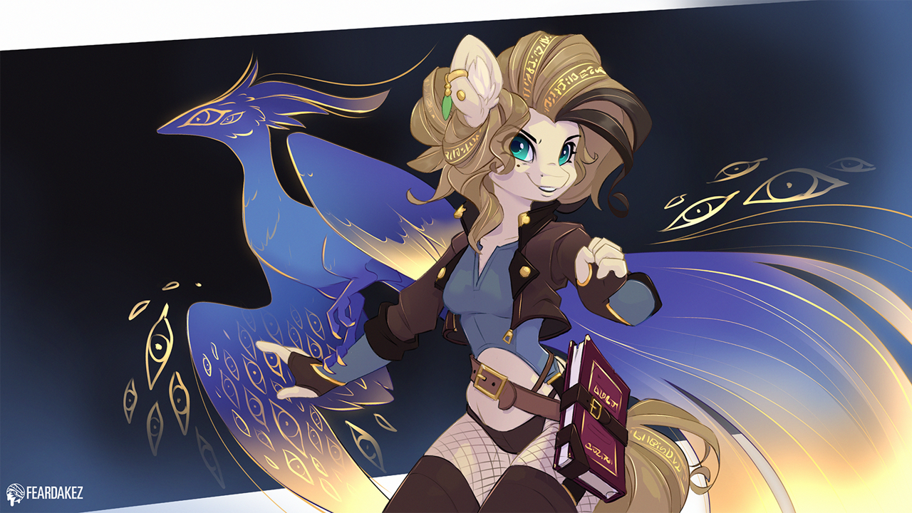 #2562306 - safe, artist:kez, oc, oc only, oc:alsephina, oc:hyra glyph ...