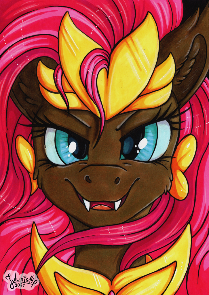 #2568480 - safe, alternate version, artist:julunis14, fluttershy ...