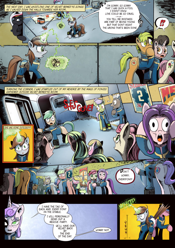 #2569323 - safe, artist:iiapiiiubbiu, oc, oc only, oc:littlepip, oc:velvet remedy, earth pony ...