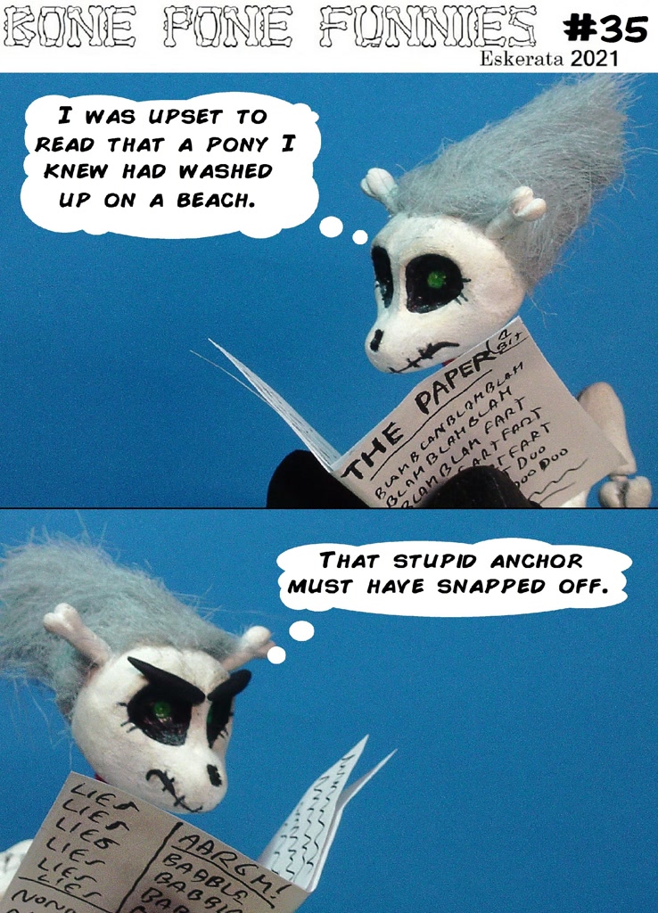 #2573000 - safe, artist:eskerata, skellinore, pony, bone pone funnies ...