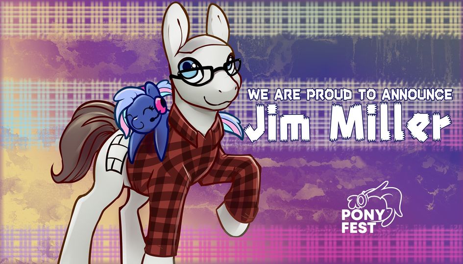 #2573268 - safe, pony, assh0le, jim miller, ponified, ponyfest online ...