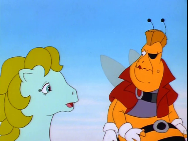 #2562779 - safe, screencap, morning glory, sting (g1), bee, flutter ...