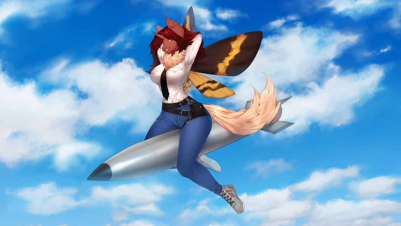 #2562859 - safe, artist:mashiro, oc, oc only, oc:flechette, changeling ...