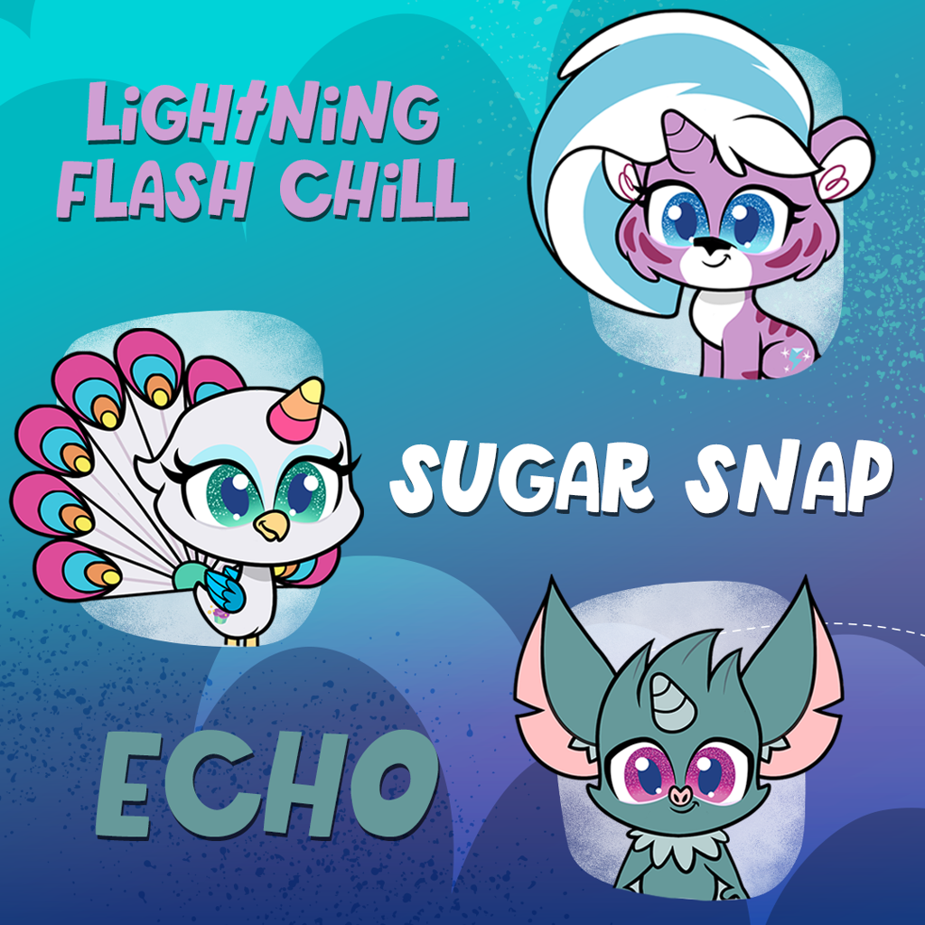 #2582396 - safe, echo (g4.5), lightning chill, sugar snap, bat, big cat ...