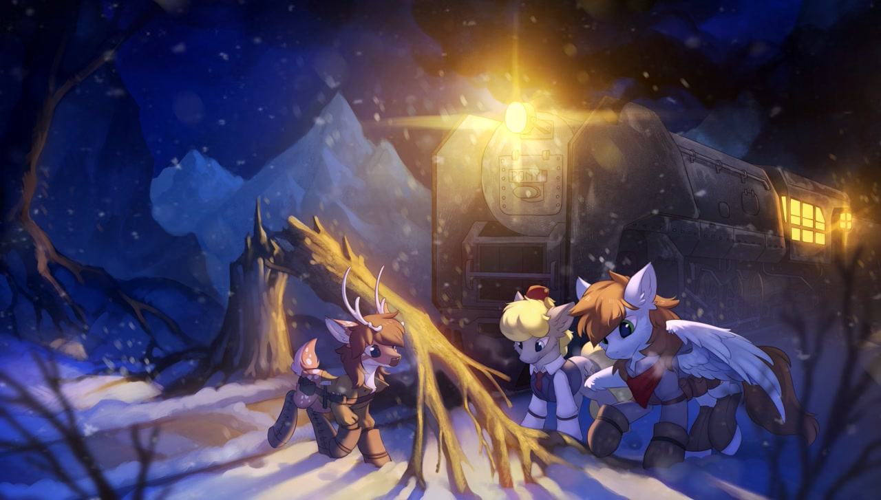 #2565369 - safe, artist:hioshiru, artist:kejifox, oc, oc only, oc ...