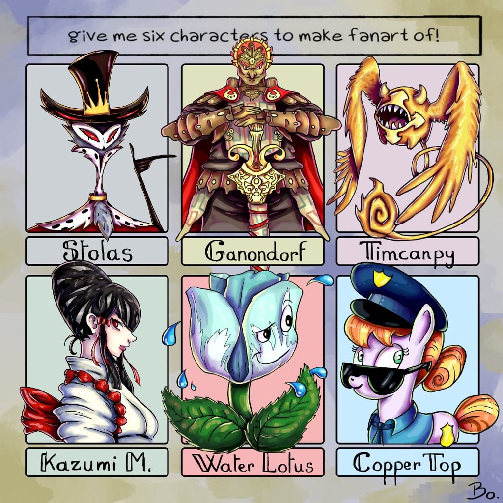 #2565705 - safe, artist:boctave_art, copper top, bird, demon, earth ...