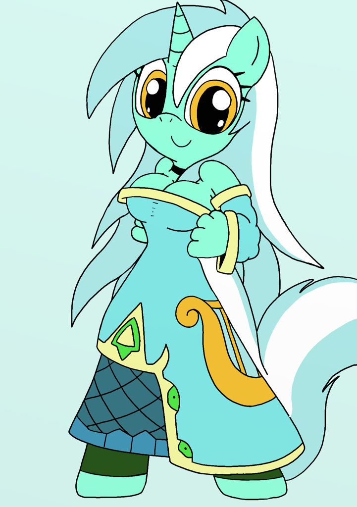 2566367 Safe Artisttenebrousmelancholy Lyra Heartstrings Unicorn Anthro Unguligrade