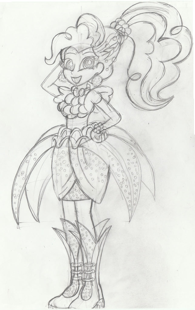 #2583578 - safe, artist:redfern05, pinkie pie, equestria girls ...