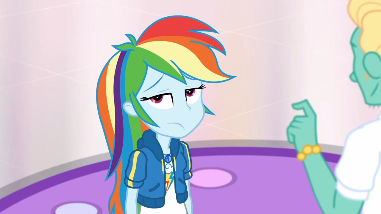 #2591113 - safe, screencap, rainbow dash, zephyr breeze, dashing ...