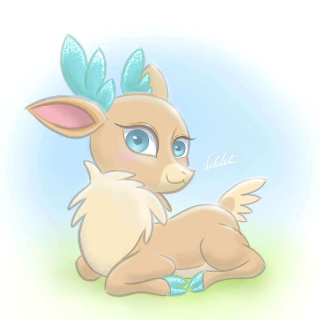 #2591985 - safe, artist:tetsunoshin, velvet (tfh), them's fightin ...