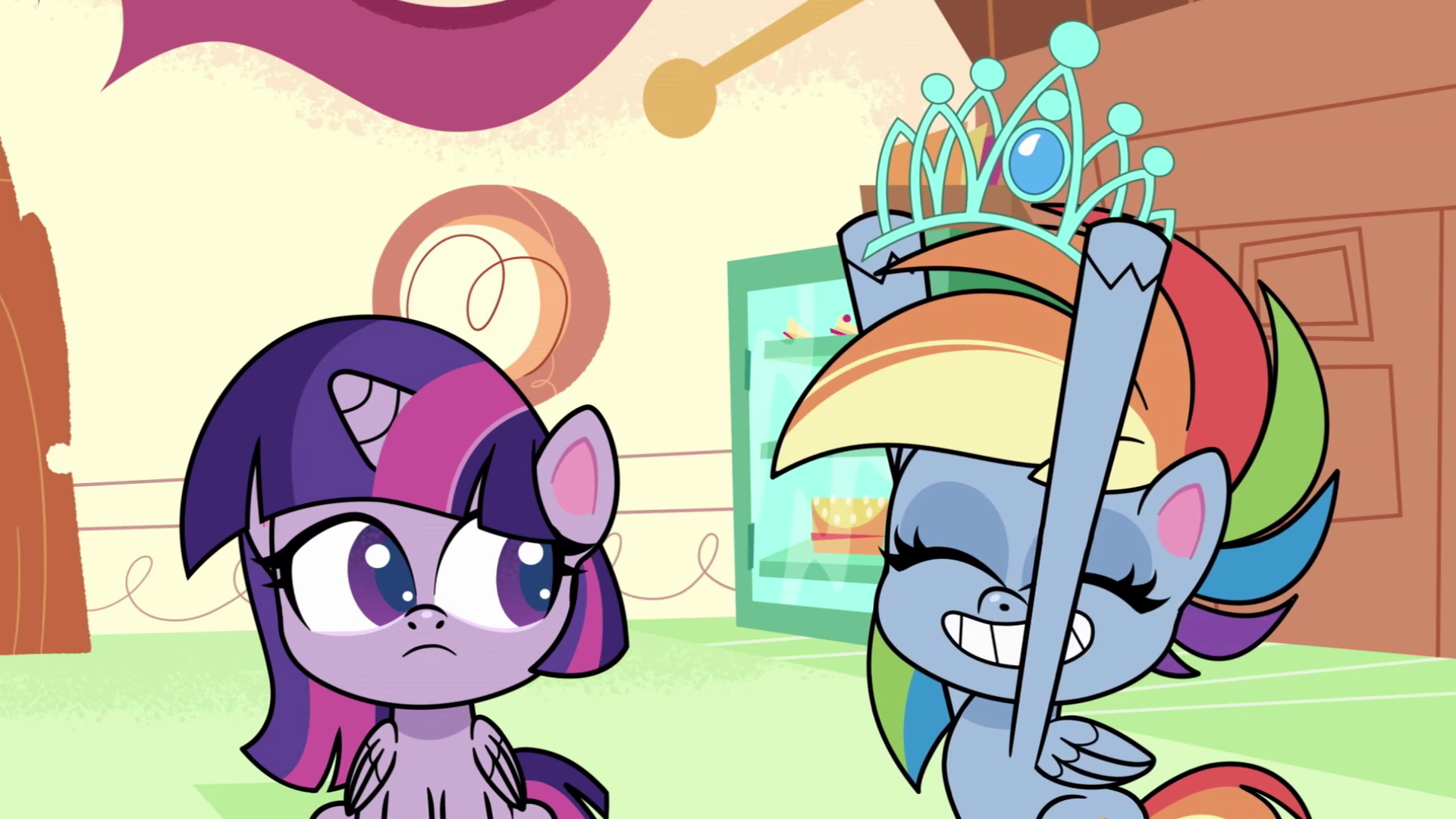 #2595360 - safe, screencap, rainbow dash, twilight sparkle, alicorn ...