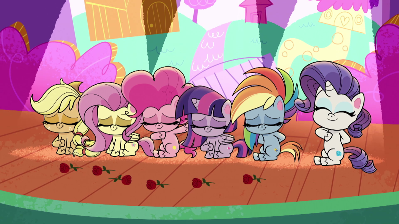 #2596272 - safe, screencap, applejack, fluttershy, pinkie pie, rainbow ...