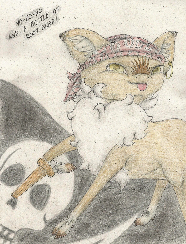 #2601706 - safe, artist:cindertale, oc, oc only, oc:cinder, deer, :p ...