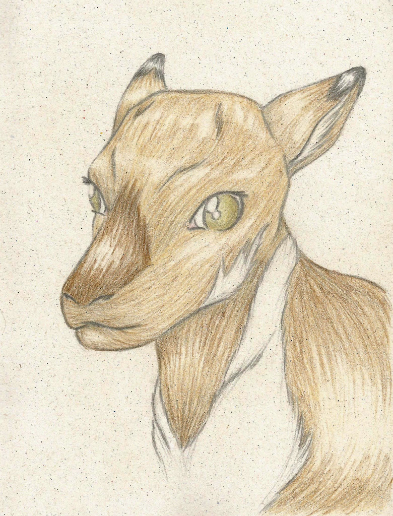 #2601708 - safe, artist:cindertale, oc, oc only, oc:cinder, deer, bust ...