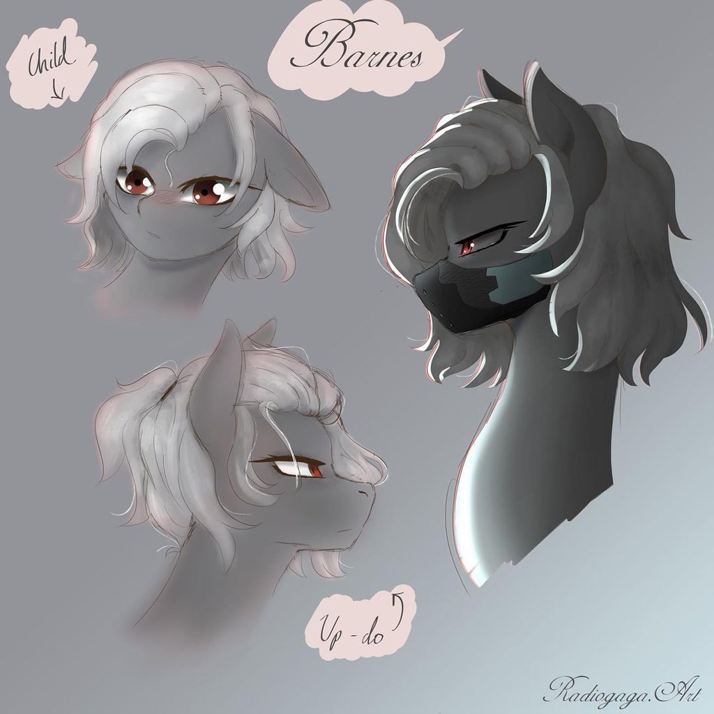 #2586118 - safe, artist:radiogaga.art, oc, oc only, earth pony, pony ...