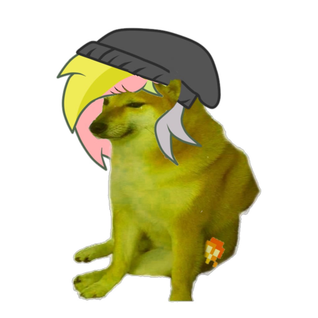 #2586286 - safe, editor:notxweeb, oc, oc only, oc:princess schizo, dog ...