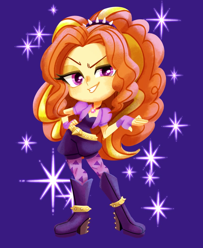 #2605503 - safe, artist:binco_293, adagio dazzle, equestria girls, g4 ...