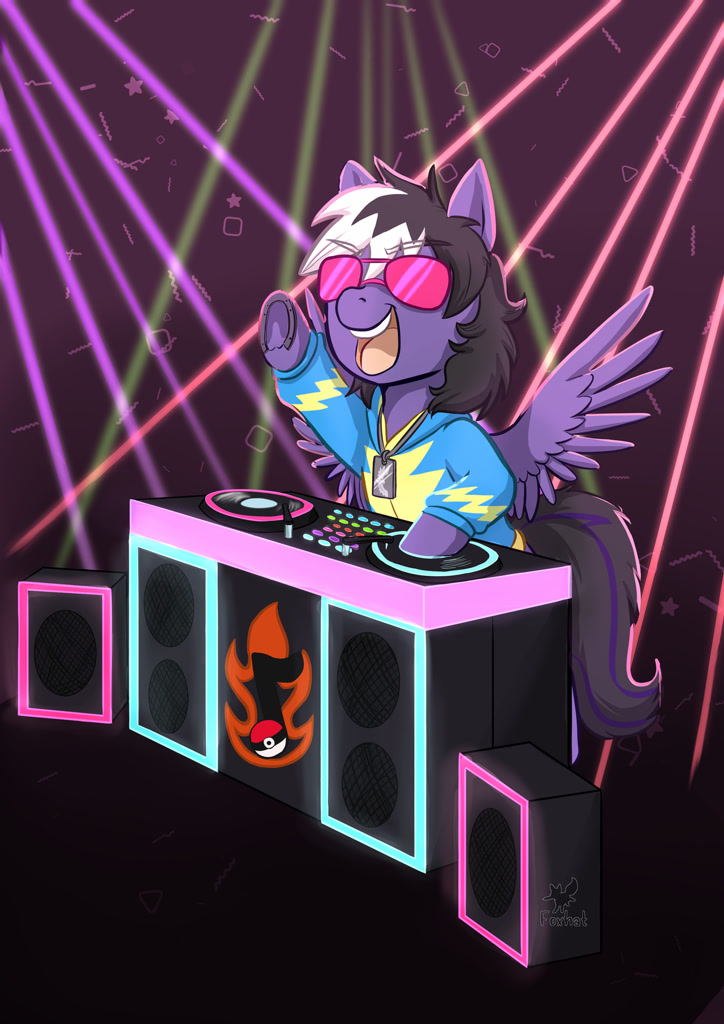 #2618766 - safe, artist:foxhatart, oc, oc only, oc:stormblaze, pegasus ...