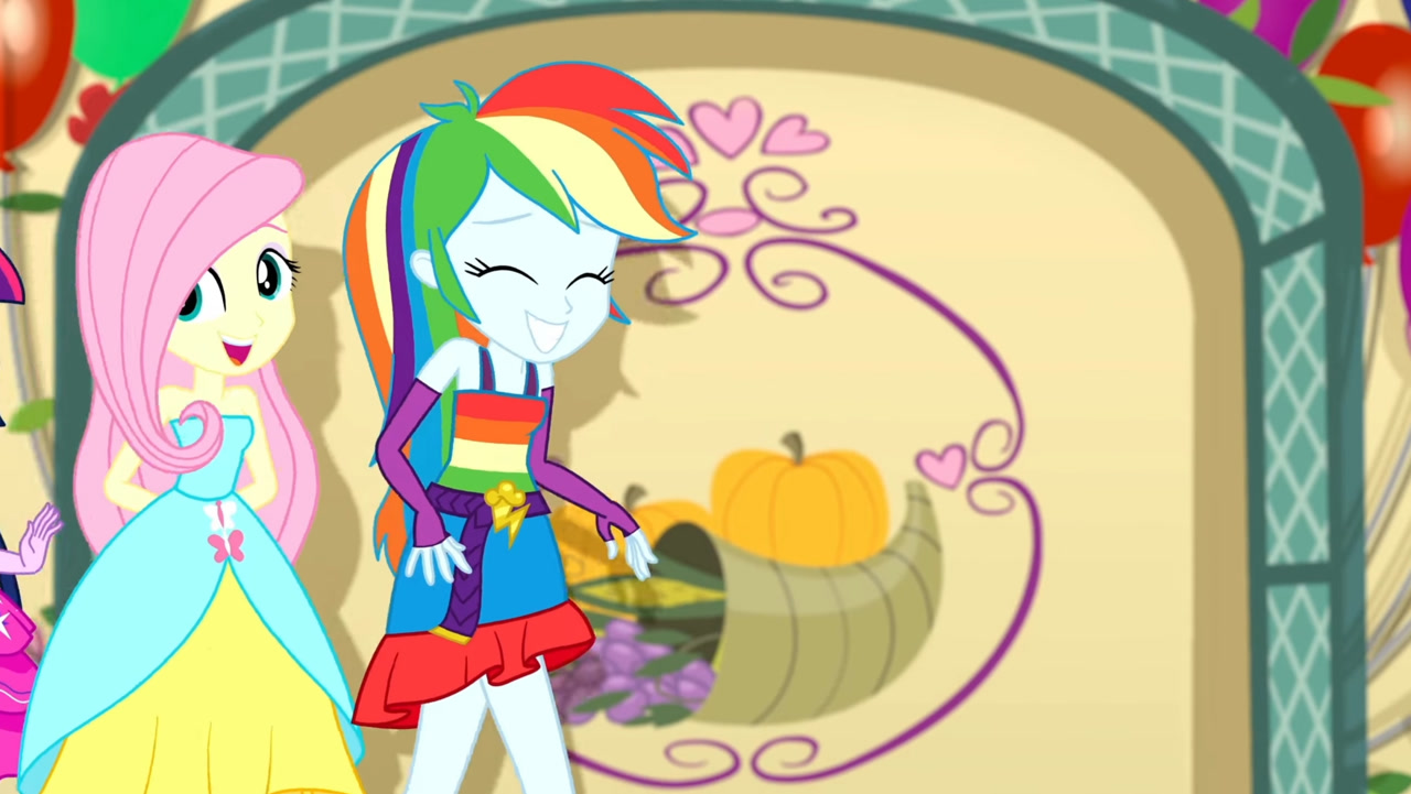 2619001 Safe Screencap Fluttershy Rainbow Dash Twilight Sparkle