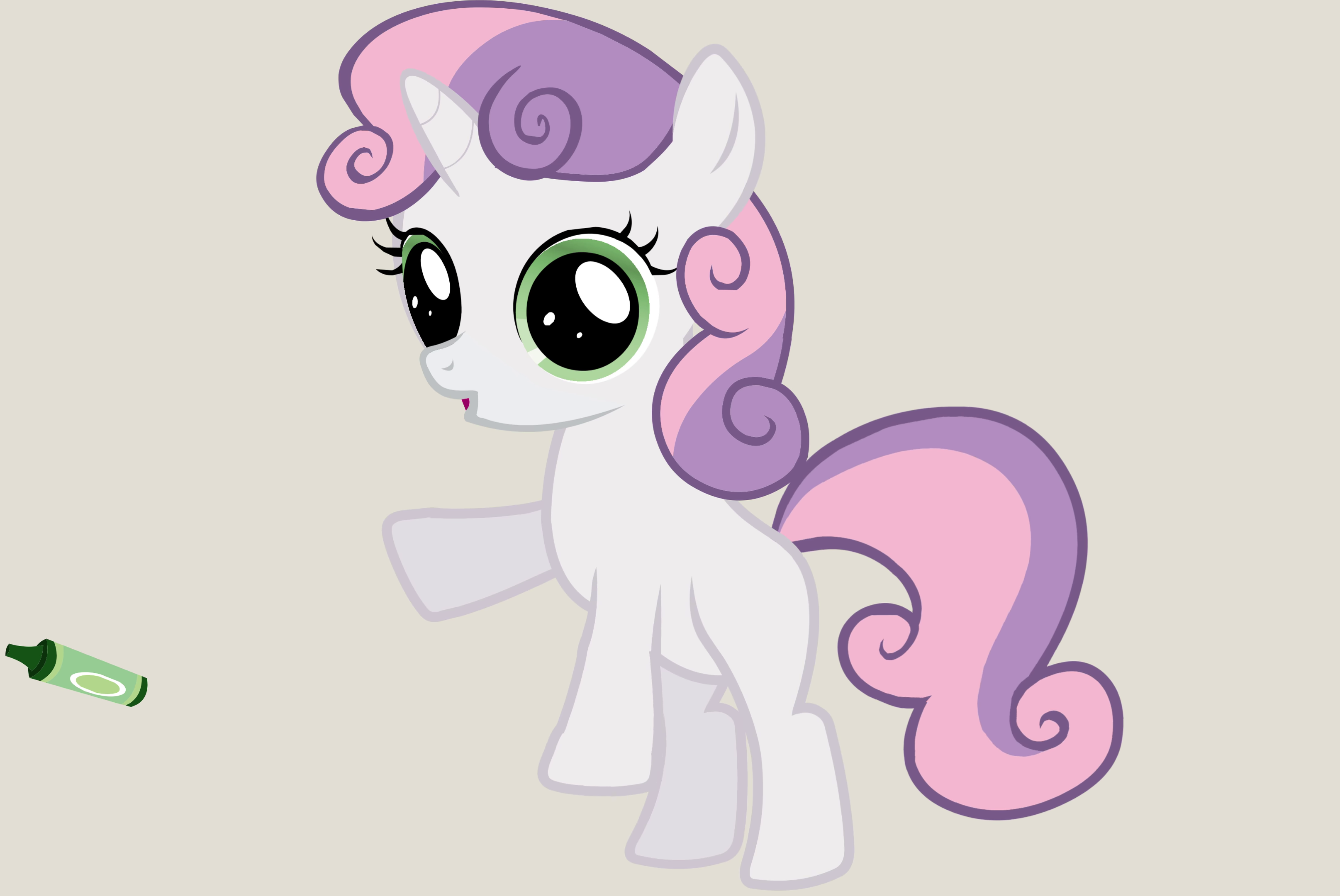 #2619438 - safe, alternate version, artist:drud14, sweetie belle, pony ...