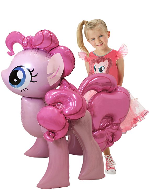 #2606861 - safe, pinkie pie, human, inflatable pony, g4, balloon, irl ...