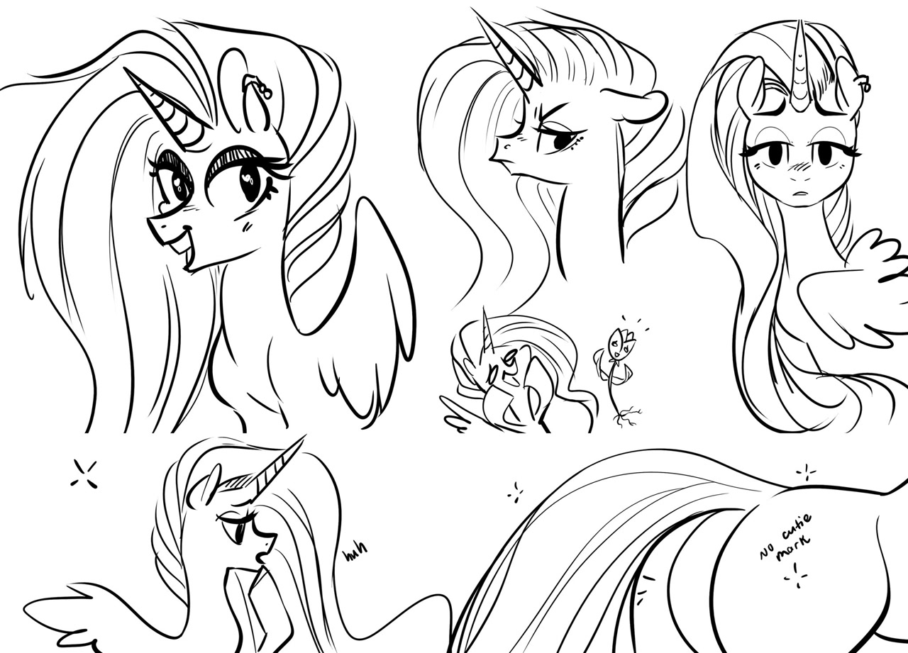 #2624999 - safe, artist:opalacorn, oc, oc only, oc:obsidian (m00n13aby), alicorn, pony, butt ...