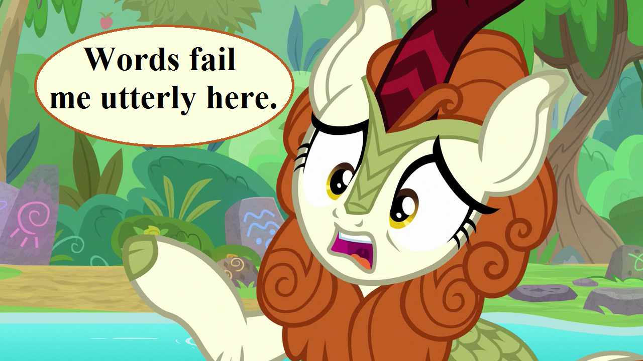 #2625053 - safe, edit, edited screencap, editor:korora, screencap, autumn blaze, kirin, g4 ...