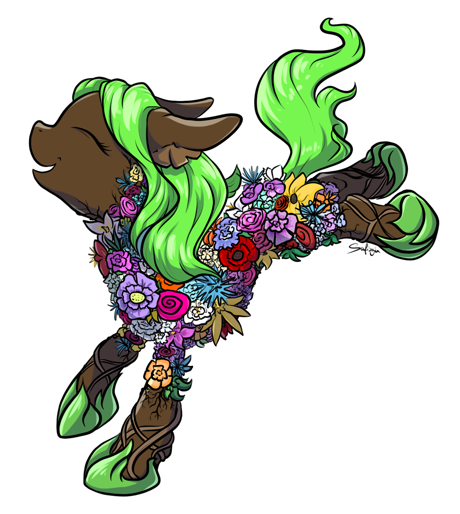 #2608287 - safe, artist:safizejaart, oc, earth pony, pony, earth pony ...