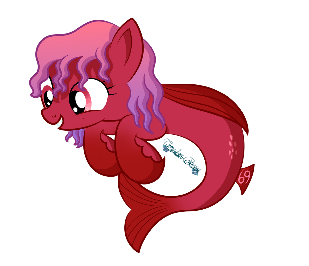 #2609648 - safe, artist:tenderrain-art, merpony, pony, cancer ...