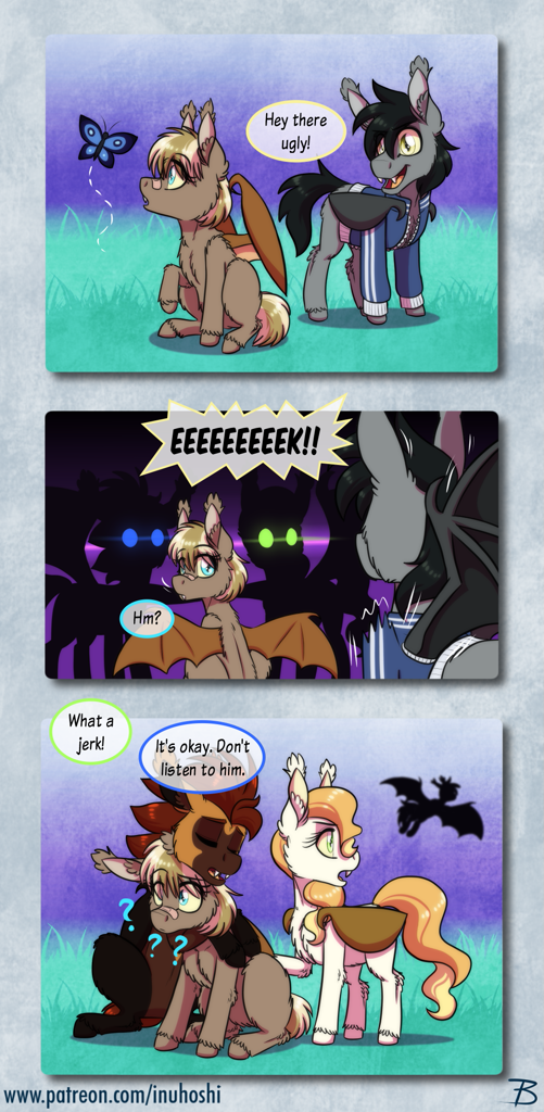 #2610755 - safe, artist:inuhoshi-to-darkpen, oc, oc only, oc:crispy crunch, oc:jack 'fox' rose ...