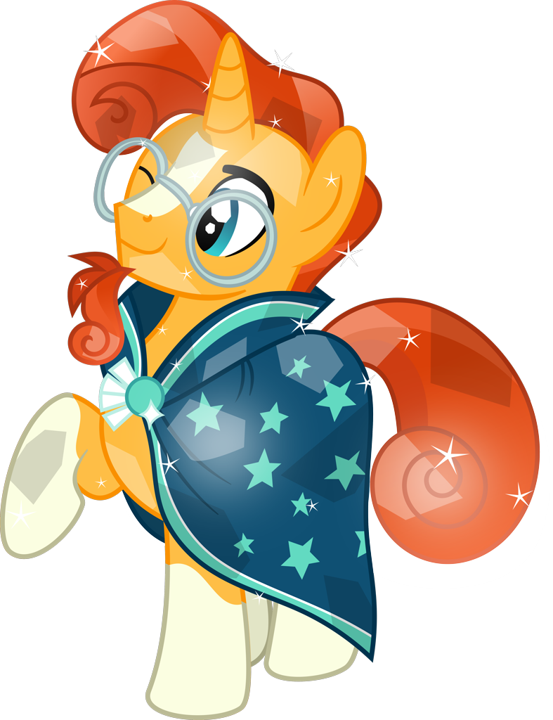 #2611008 - safe, artist:shootingstarsentry, sunburst, pony, unicorn ...