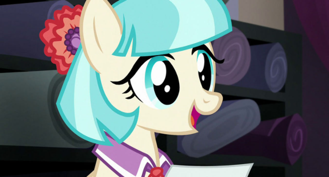 #2626262 - safe, screencap, coco pommel, earth pony, pony, g4, made in ...