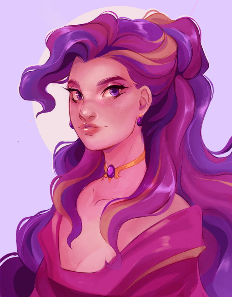 #2634325 - safe, artist:kodabomb, princess cadance, human, bust, female ...