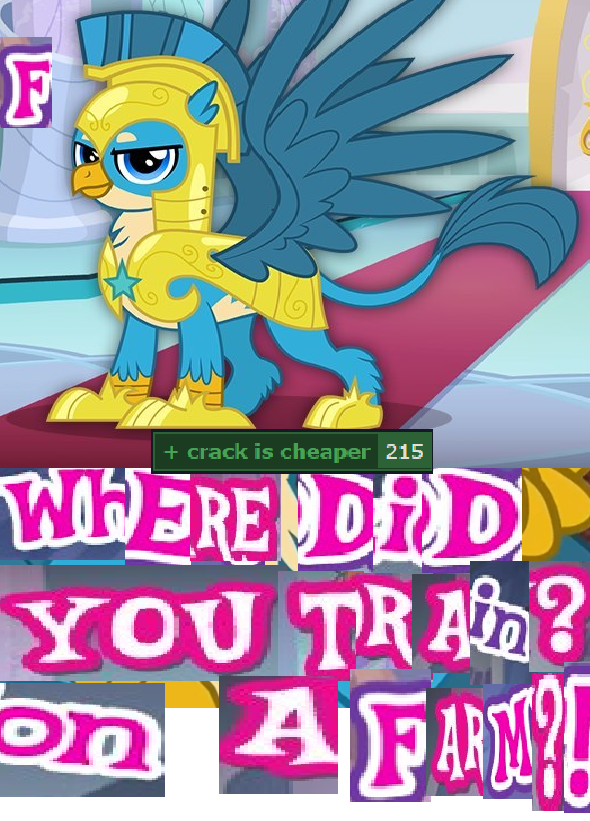 #2637692 - safe, editor:horsesplease, gallus, griffon, g4, my little ...