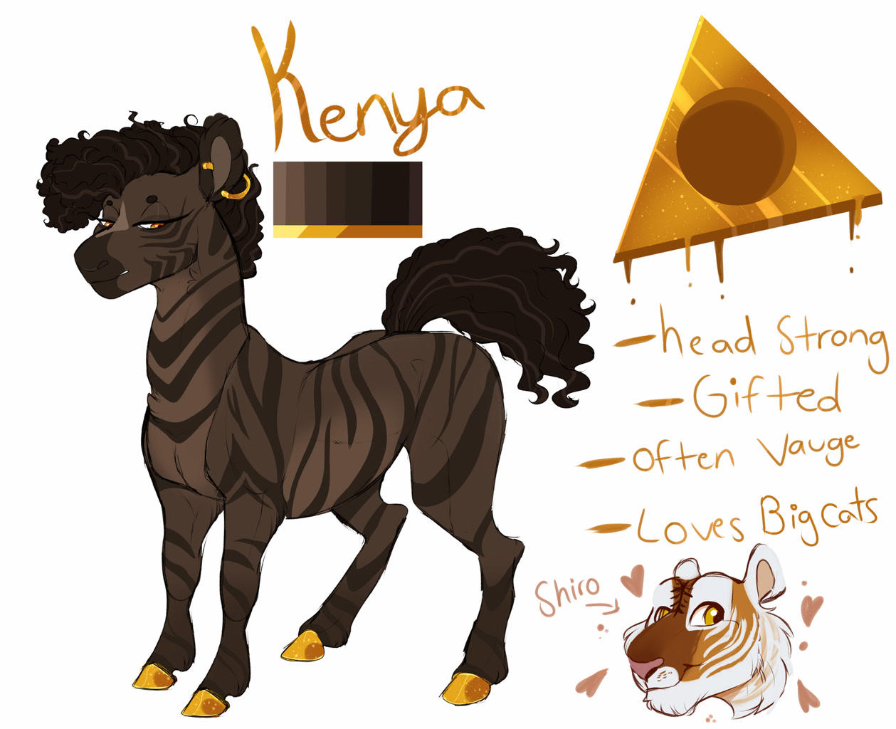 #2637743 - safe, artist:glorymoon, oc, oc only, oc:kenya, big cat, pony ...