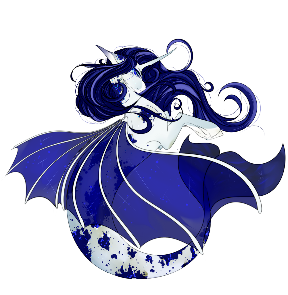 #2640854 - safe, artist:razi-hell, oc, oc only, alicorn, merpony, pony ...