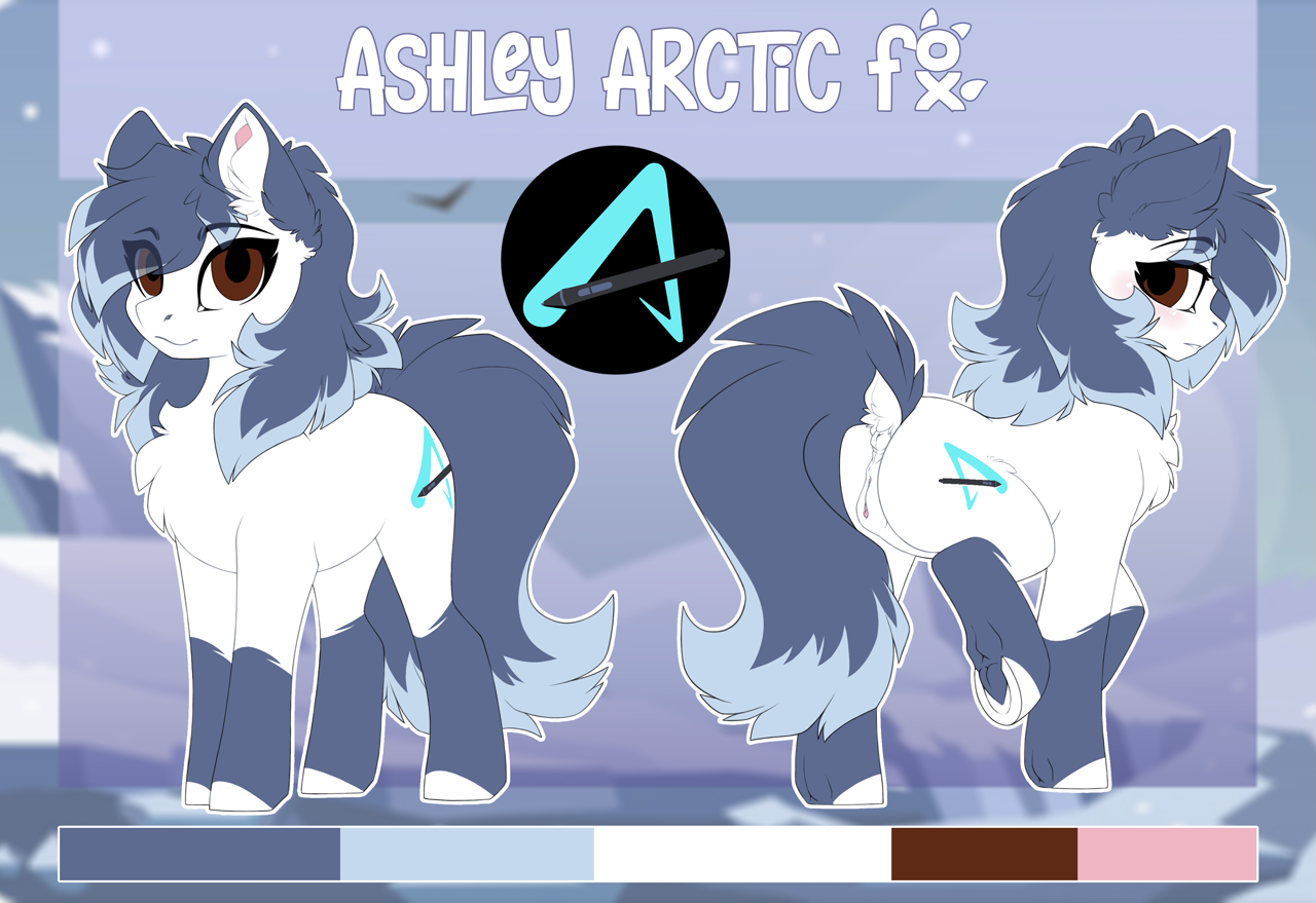 #2642592 - explicit, artist:arctic-fox, oc, oc only, oc:ash wing, oc:ashley fox, earth pony ...